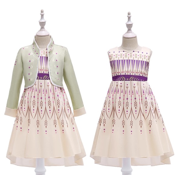 Matching Sets | Frozen Anna Dress With Jacket Costume Outfit | Poshmark